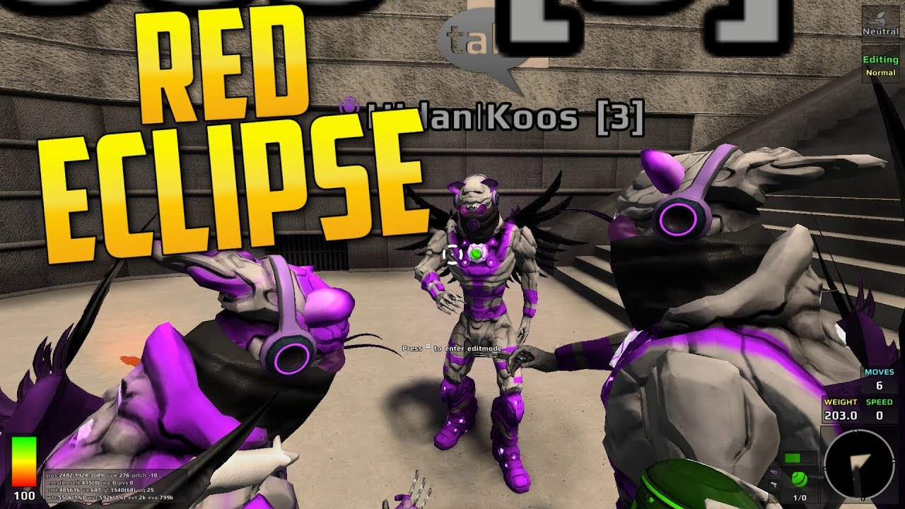 Building  Maps in Red Eclipse Level Editor