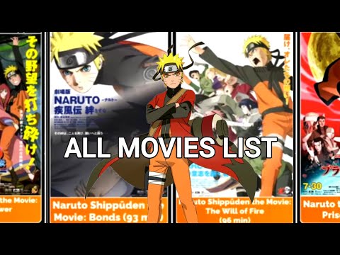 NARUTO ALL MOVIES LIST [ 2004-2014 ]