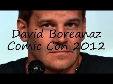 How to pronounce David Boreanaz Comic Con 2012 in English?