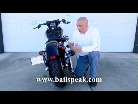 Softail Throw Over Leather Saddlebags
