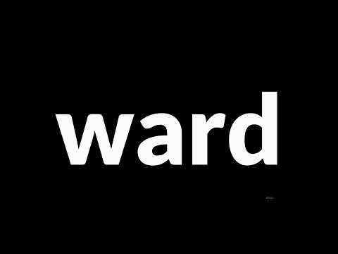 Ward Meaning In Urdu | Ward Meaning | Ward Ka Matlab Kya Hota Hai | Ward Urdu Me