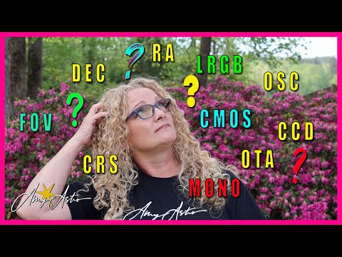 Astronomy Acronyms, CCD vs CMOS, RA & DEC, OTA & FOV What does it all mean?