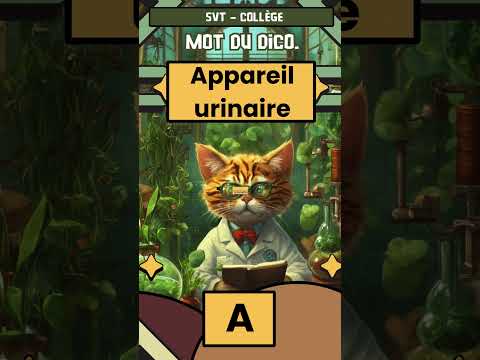 Tout le vocabulaire important en SVT avec pour chaque mot une définition simple à retenir ! #A 17