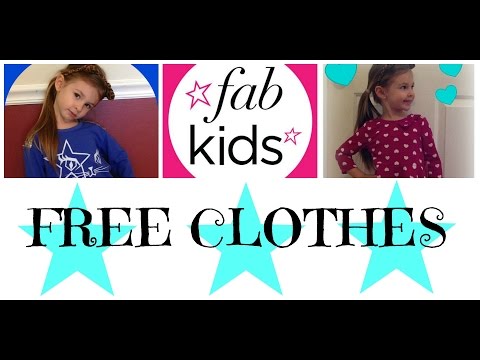 FREE! FREE! FREE! CLOTHES for your KIDS