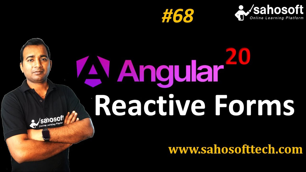 Reactive Forms in Angular 20 | Forms in Angular | Sahosoft