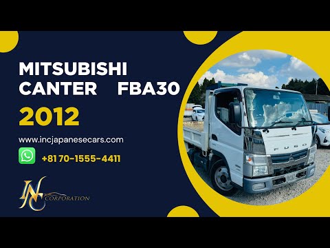 MITSUBISHI CANTER TRUCK FBA30 | MITSUBISHI CANTER TRUCK REVIEW | INC JAPAN