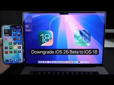How To Downgrade iOS 26 Beta To iOS 18 | Uninstall iOS 26 Beta