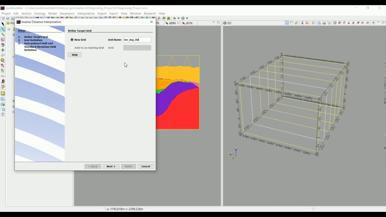 12  Interpolating the data