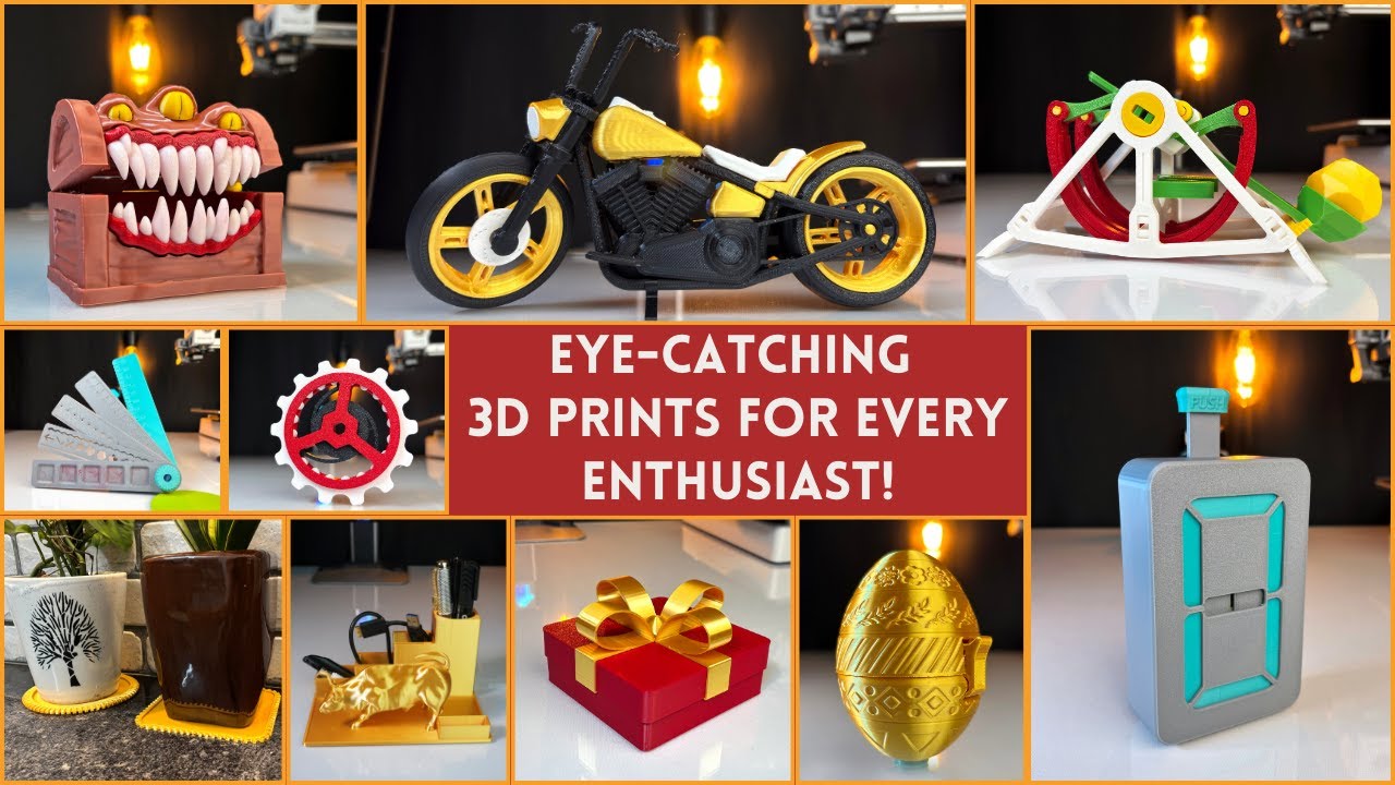 Could You Believe This? 3D Prints Just Got Even Cooler!  |  3D Printing Ideas Part 49  #3DPrinting