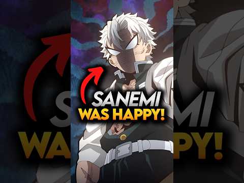 Sanemi was Happy with Tanjiro! Demon Slayer Explained #demonslayer #shorts