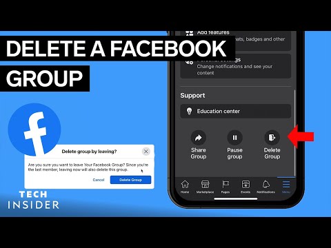 How To Delete A Facebook Group