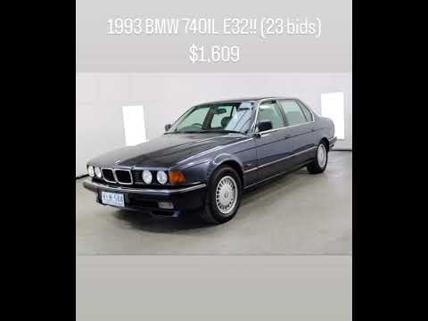 1993 BMW 740IL E32!! #BMW #E32 #ClassicCars