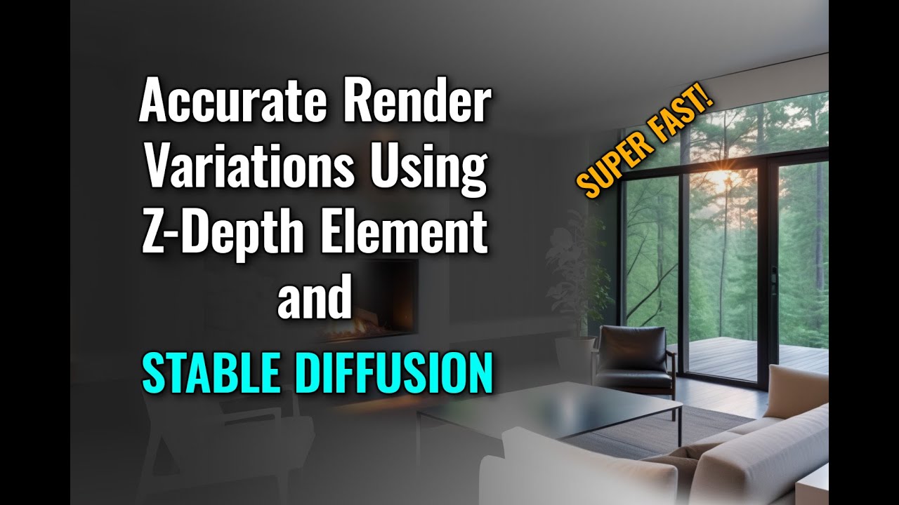 Accurate Variations using Z-Depth Element and Stable Diffusion