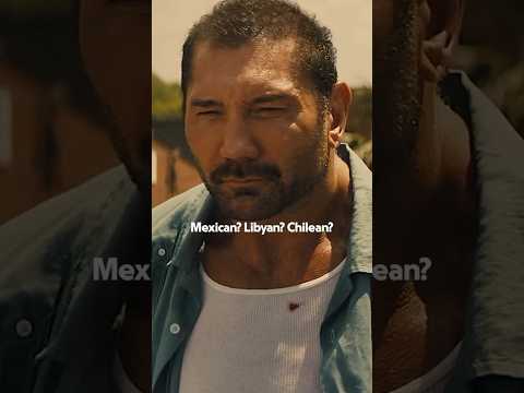 Dave Bautista isn't white scene in Stuber (2019)