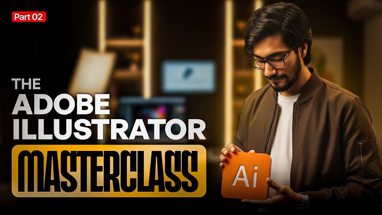 Adobe Illustrator Pro Techniques for Beginners || Full Tutorial Part 2