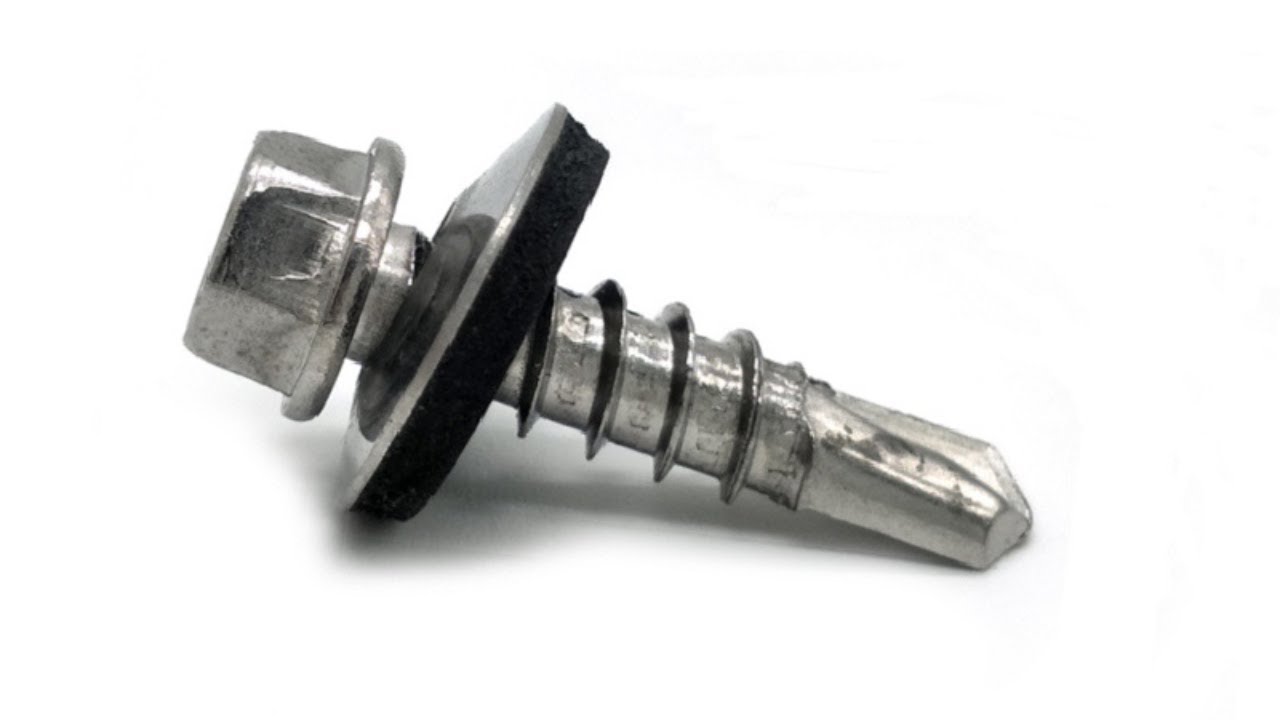 Hex Head Self Drilling Roofing Screws with Sealing Washer
