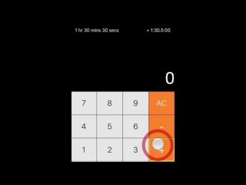 Time Calculator For Pilots - Working with Fractions