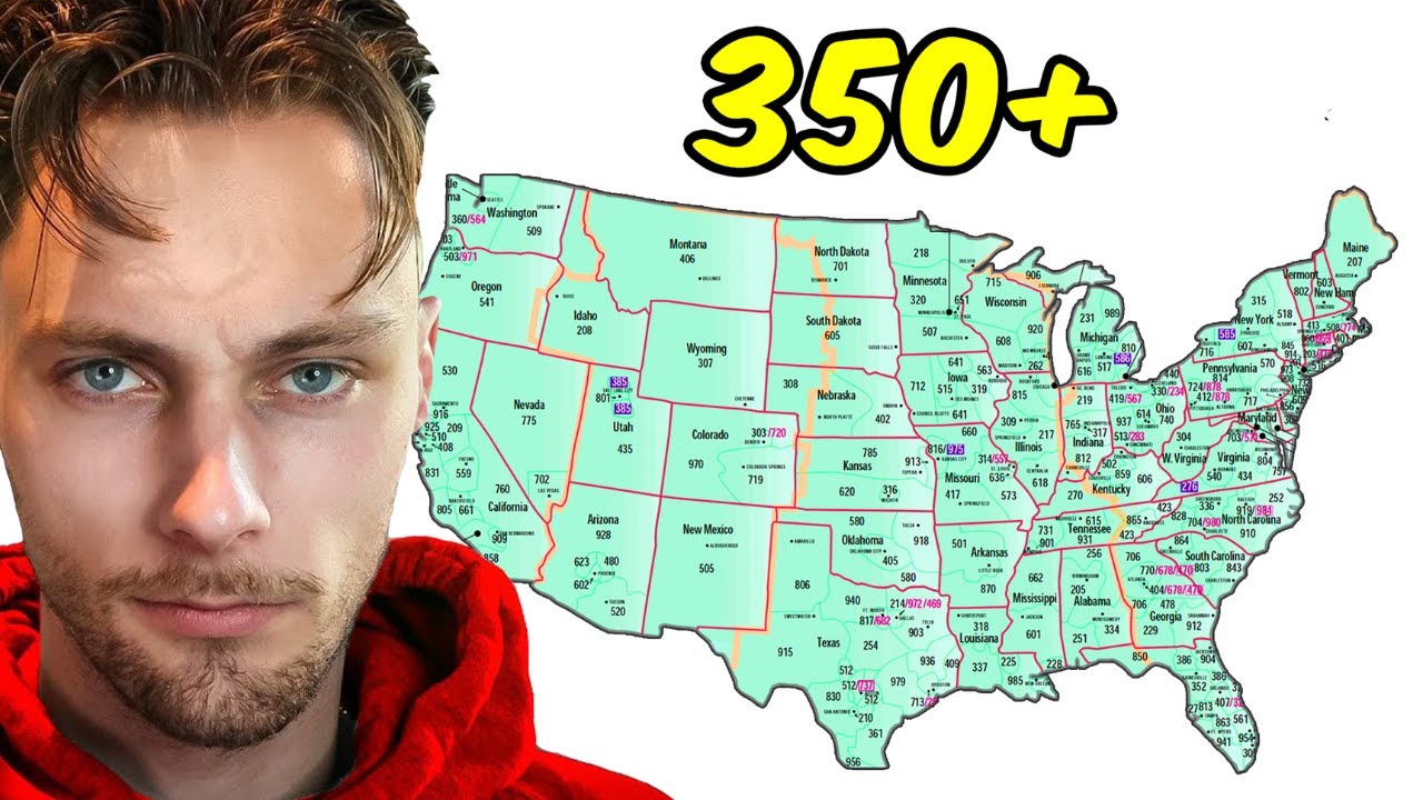 I Tried To Memorize Every Area Code (ft. RAINBOLT)