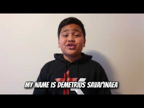 Demetrius' pepeha (introduction)