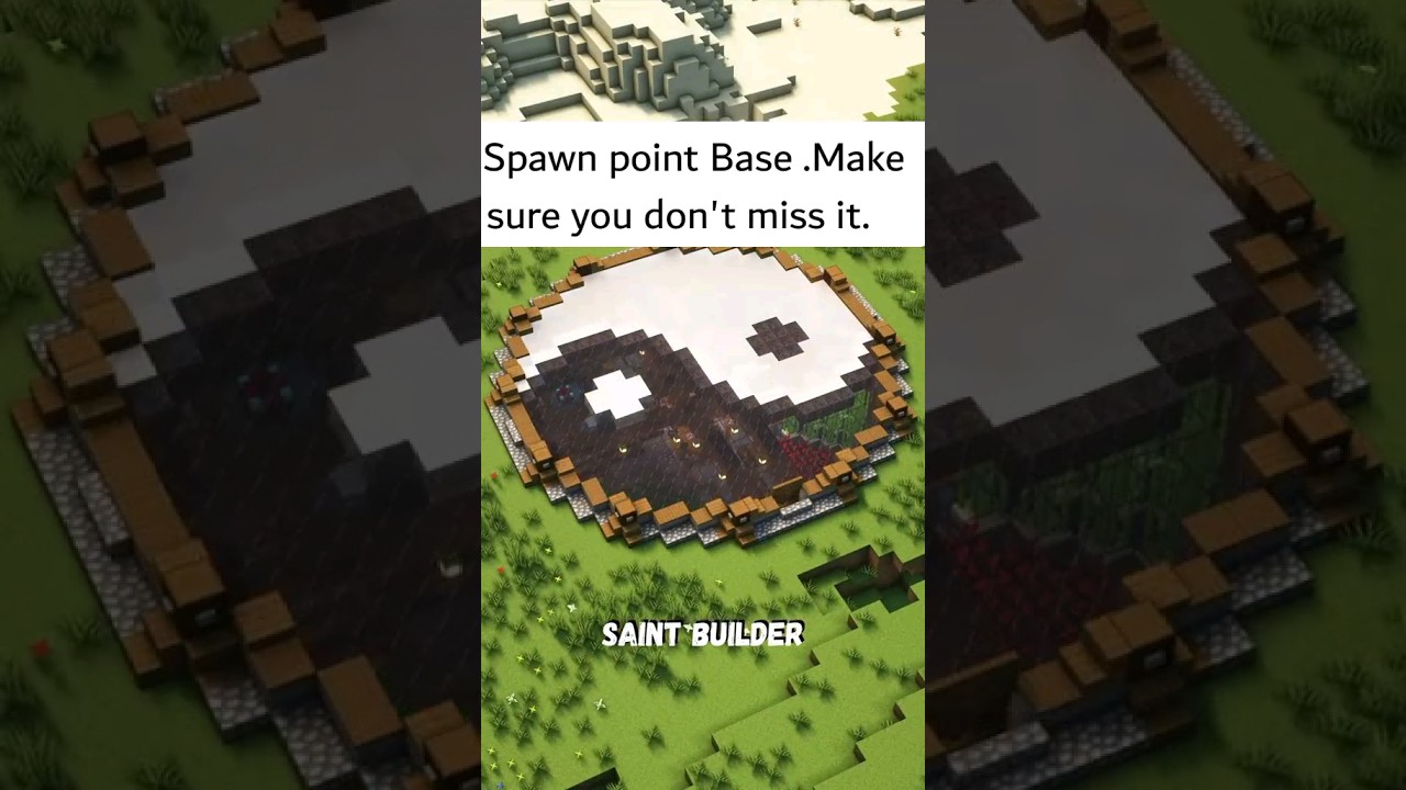How to Make an Epic Underground Spawn Base in Minecraft 🌟 | Step-by-Step Guide| #minecraft