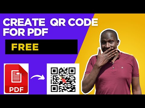 How To Create a QR Code For A PDF For Free Step By Step