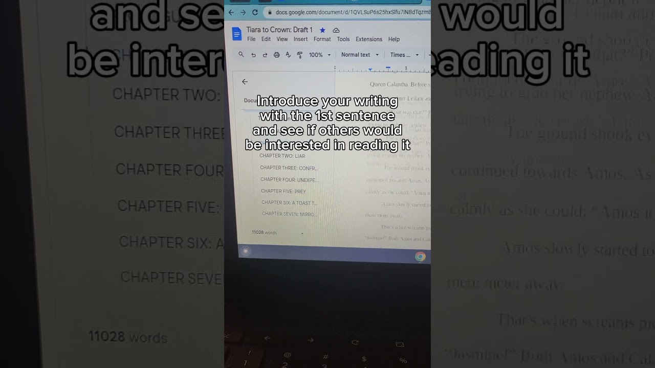 Introduce your writing here! #writing #teenwriter #teenauthor #books #booktok #fyp #writer #novel