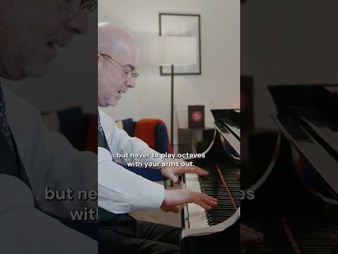 The Lhevinne exercise that makes octaves effortless! πͺ | Norman Krieger #piano #shorts
