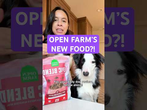 Open Farm’s NEW Dog Food Review, Epic Blend! See comments #dogfood #dogmom