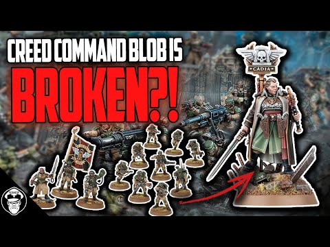 The Creed Command Squad is BROKEN! | Astra Militarum | Warhammer 40,000