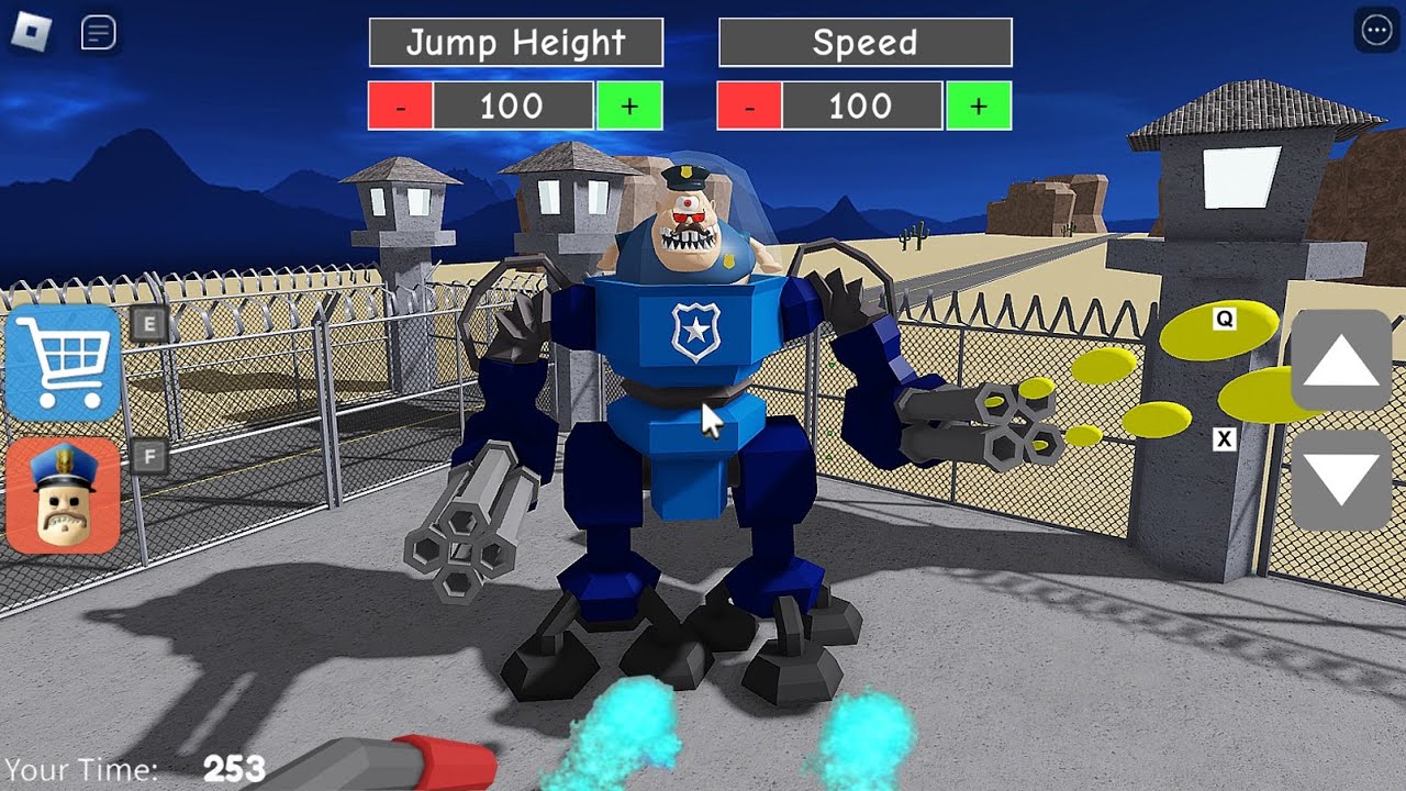 BARRY'S PRISON! OBBY WALKTHROUGH FULL GAME #roblox #obby