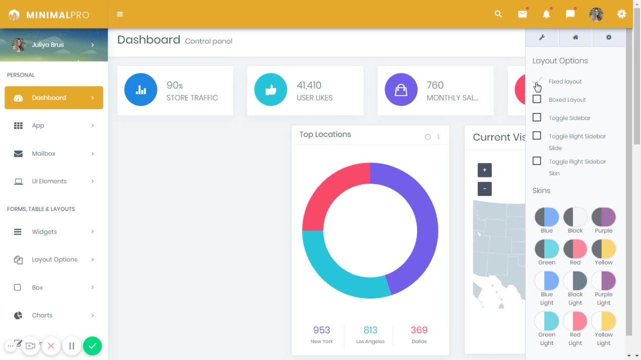 MinimalPro - Admin Templates