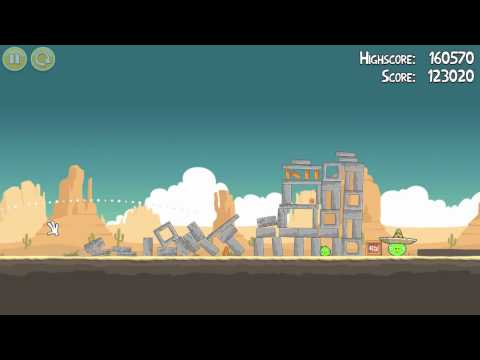 Angry Birds 13-7 “The Stone Fort” – High Scores in Angry Birds