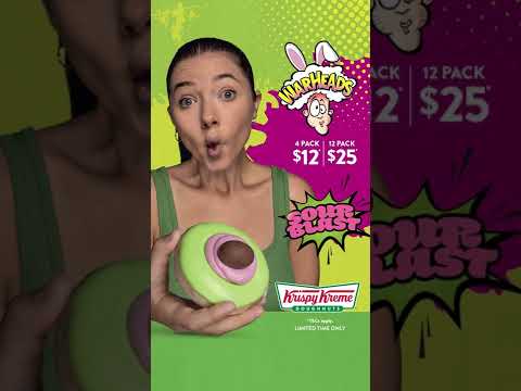 Krispy Kreme Easter Warheads 2022