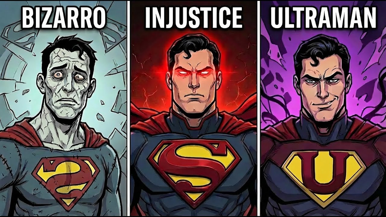The Most Evil Versions of Superman EXPLAINED