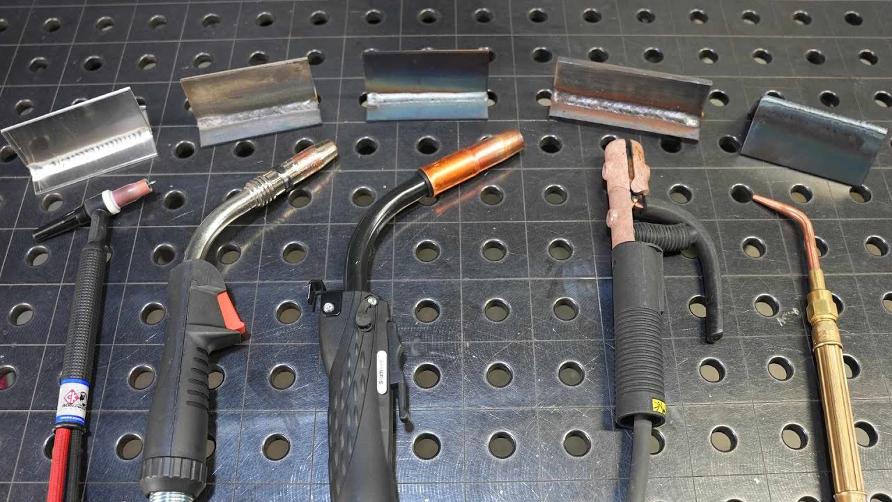 5 Types of Welding Explained: MIG, TIG, Stick, Flux Core & Oxy Acetylene