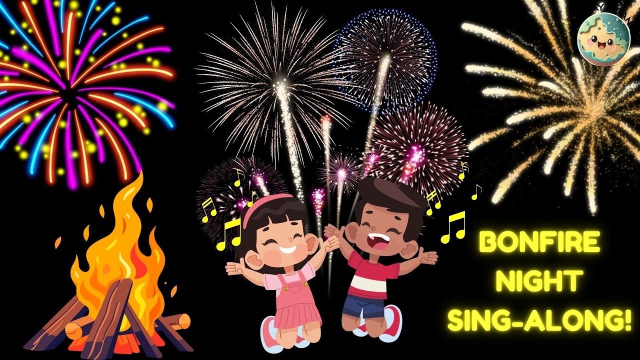 Bonfire Night Song for Kids | Learn About the 5th of November! #forkids #kidssongs