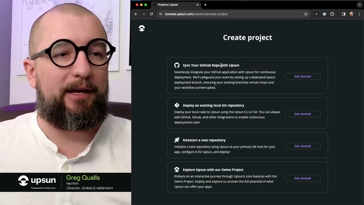 A Quick Tour of the Upsun Console   Pt  1   All Projects Page