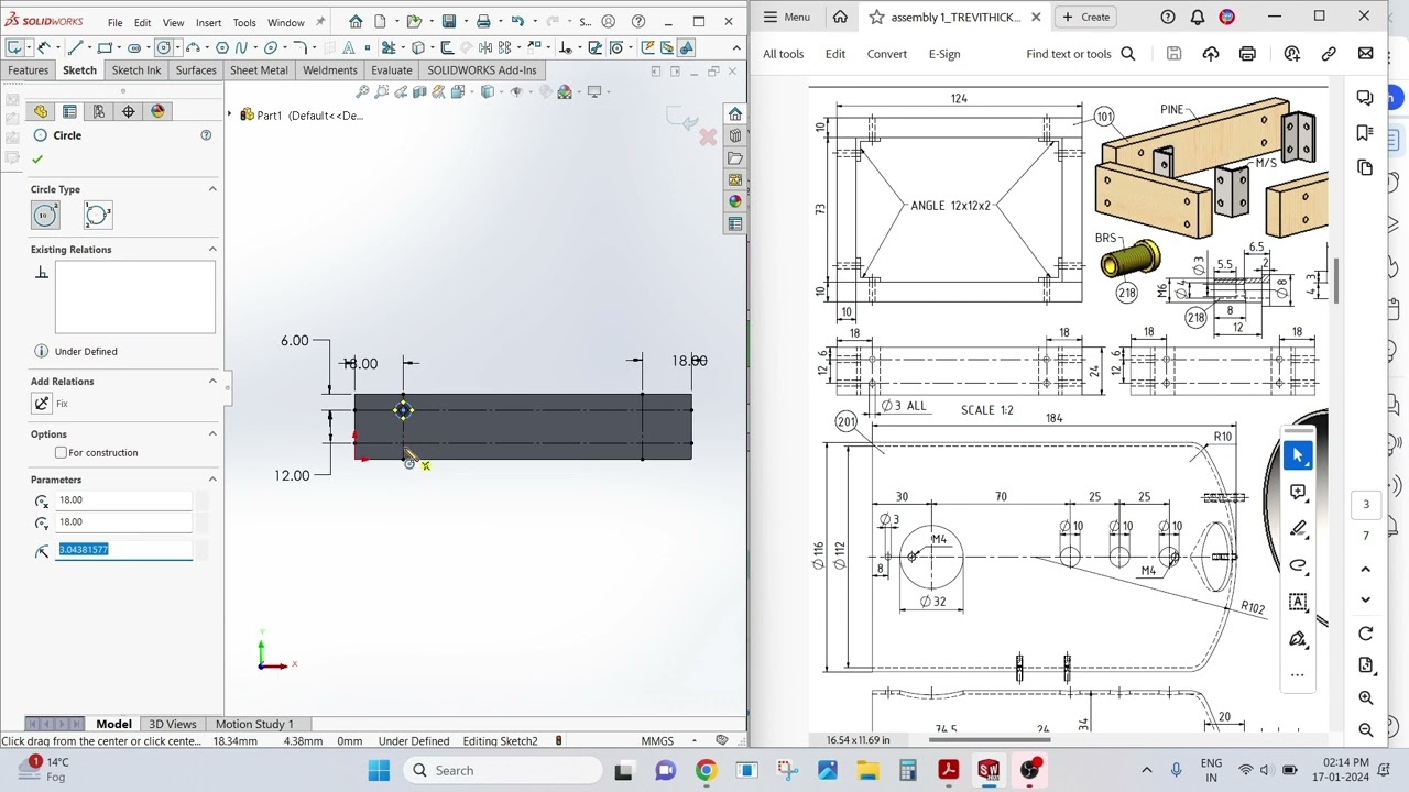 Solidworks Tutorial/Part 101/Base Frame/#3dmodeling #solidworkstutorial #solidworks