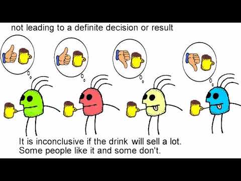 inconclusive meaning | Vocabulary for Kids | Children's Dictionary | Learn English Vocabulary