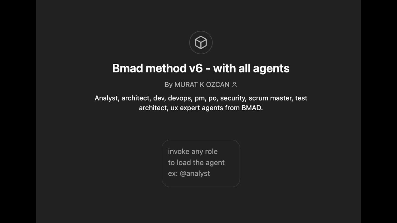 BMad web bundle demo: Github pages