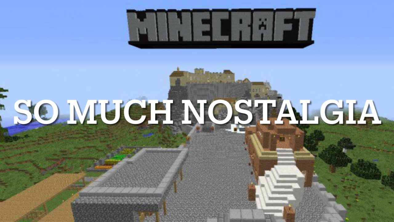 Minecraft ps3 tutorial world opening area tour