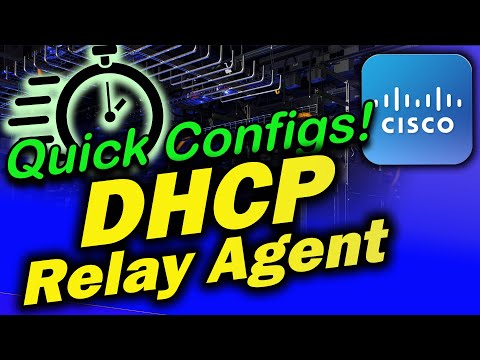 30 Seconds Configs | Cisco DHCP Relay Agent Configuration | DHCP Config