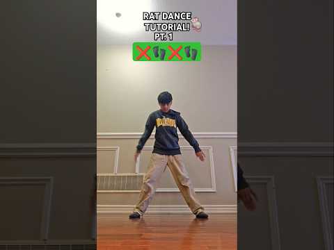RAT DANCE TUTORIAL! PT. 1/3🔥🕺👍 #dance #typebeat #tutorial #chesstypebeat #trending #shorts #viral