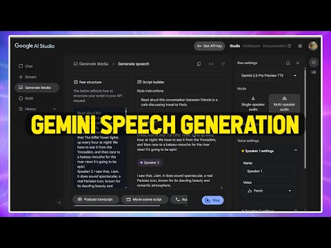 Google Gemini Speech Generation Will Blow Your Mind!