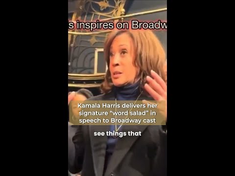 Kamala's Most Recent Word Salad
