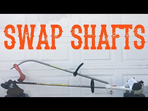 How To Change A Straight Or Curved Trimmer Shaft