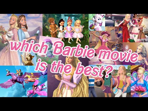 ranking every single barbie movie from the 2000s 🎨🩰🎀