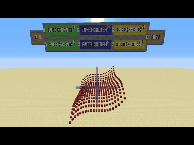 3D Graphing Calculator! Minecraft Map