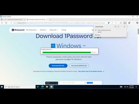 1password app install and 14 day trial