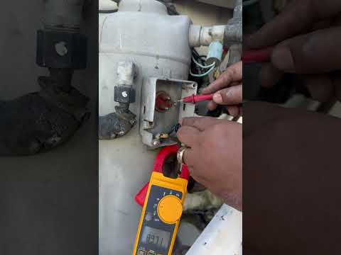 Prueba de bobina compresor contenedor Termoking mp3000